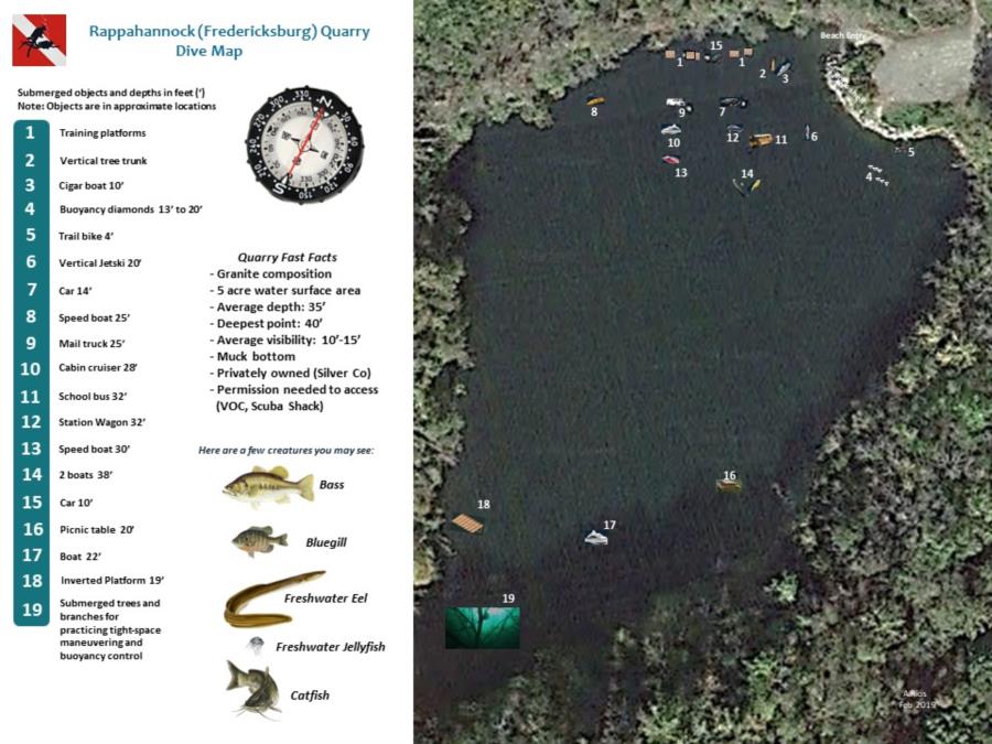 Rappahannock/Fredericksburg Quarry - Fredericksburg VA